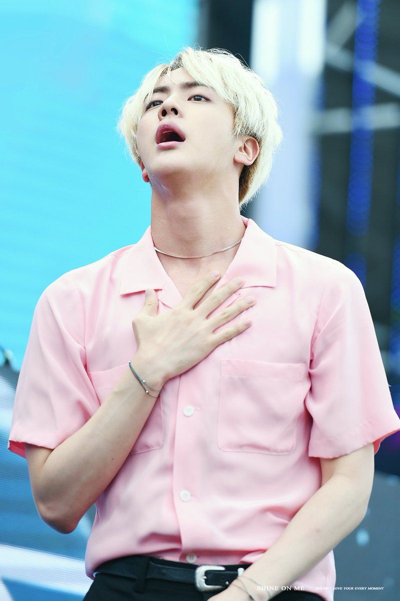 Literally Just 72 Photos Of BTS Jin's Sexy Broad Shoulders