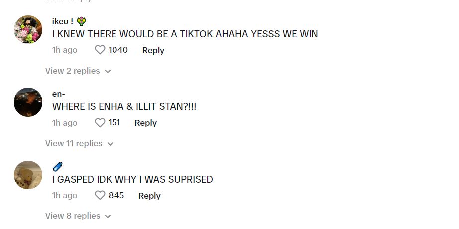 HYBE's New Girl Group ILLIT Officially Do Their First TikTok Challenge ...