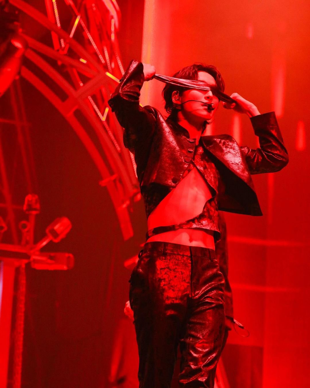 ATEEZ's Seonghwa Is A Stage Demon In Recently Shared Official Images ...