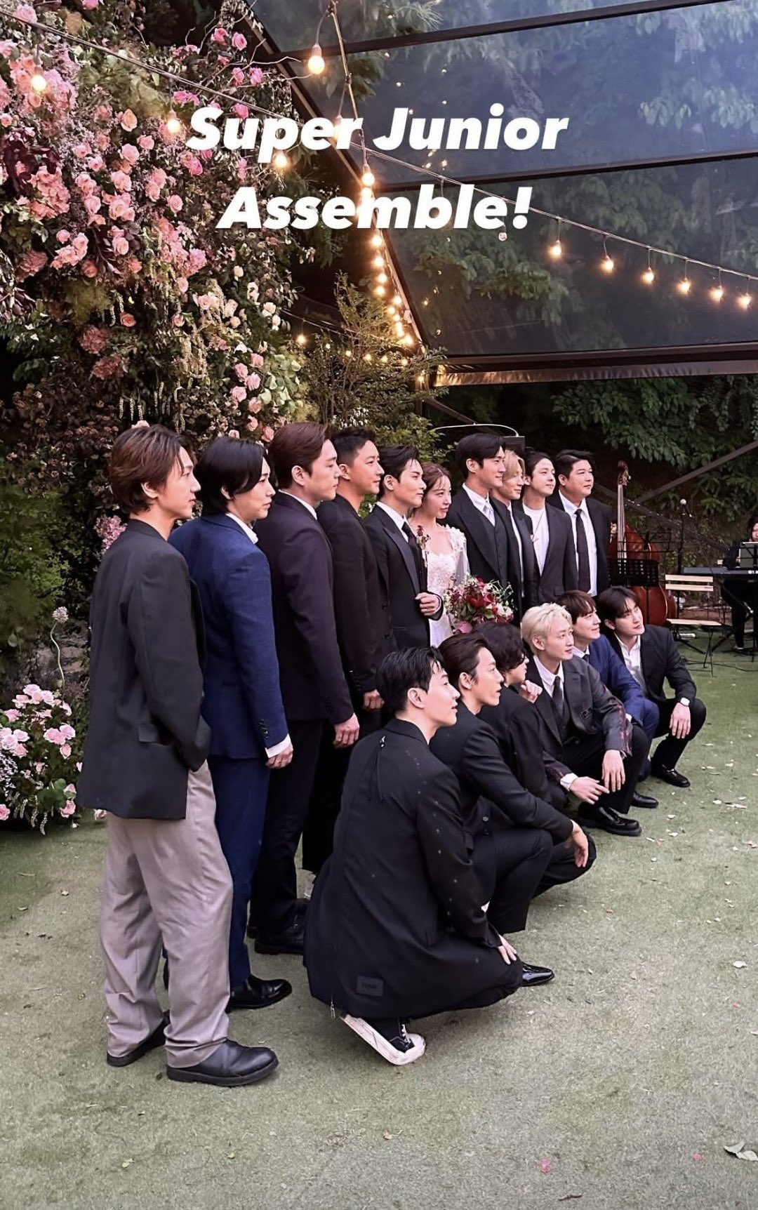 All 15 Super Junior Members Reunite At Ryeowook's Wedding With Former ...