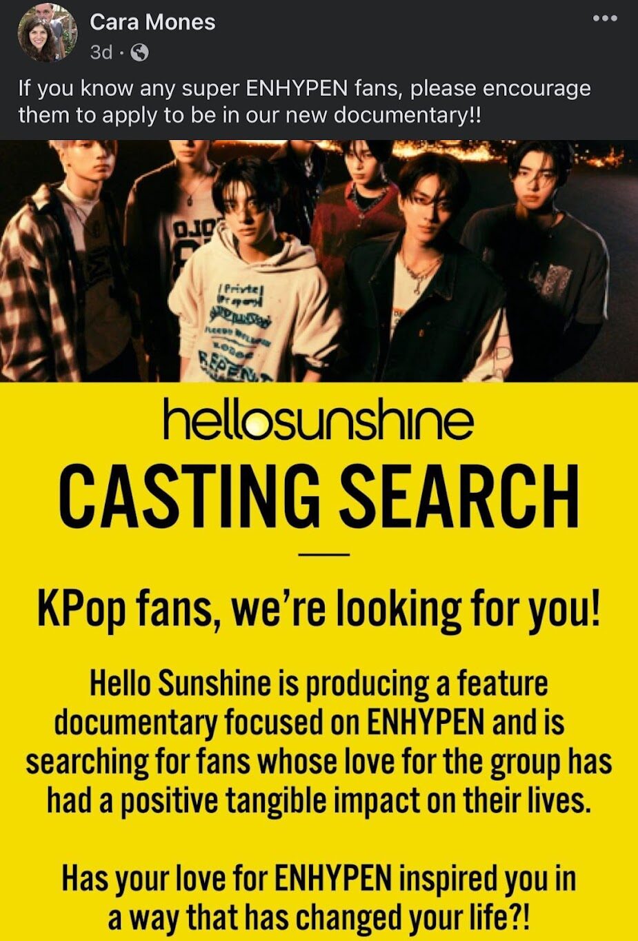 New Details About ENHYPEN's Documentary Disappoint Fans - Koreaboo