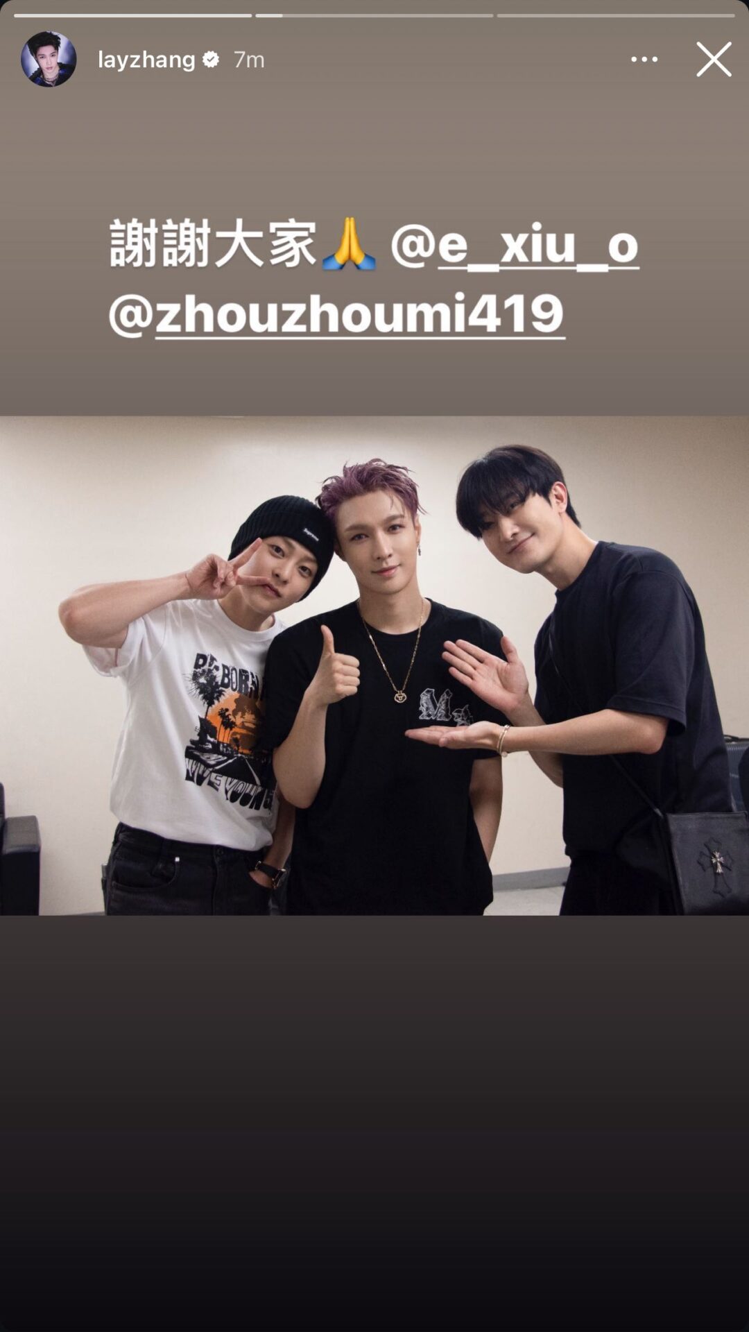 EXO's Sehun, Xiumin, And Chanyeol Reunite With Lay Zhang - Koreaboo