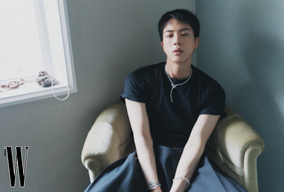 BTS's Jin Is Super Hot In 50+ Brand New Photos For W Korea - Koreaboo