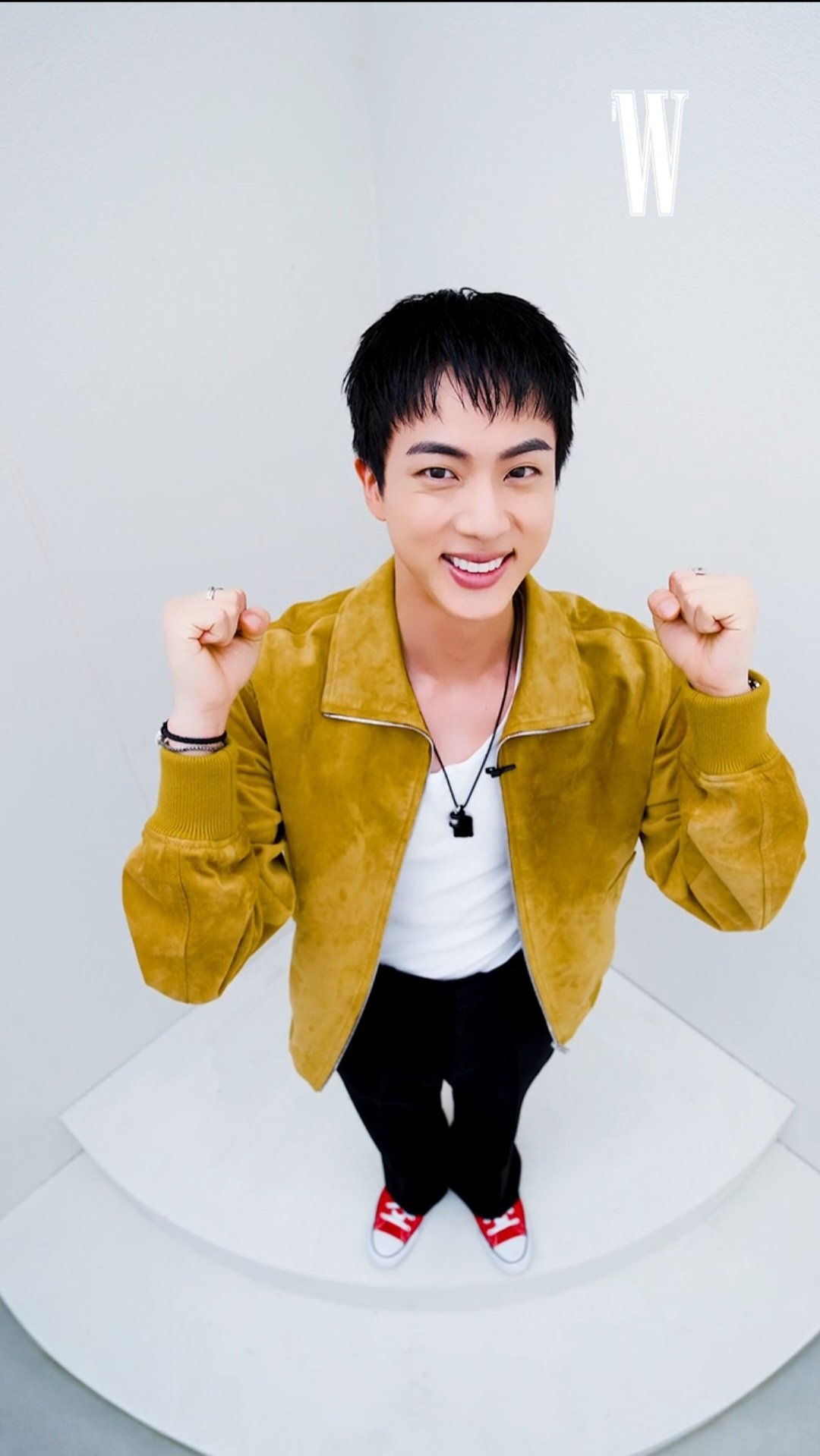 BTS's Jin Is Super Hot In 50+ Brand New Photos For W Korea - Koreaboo