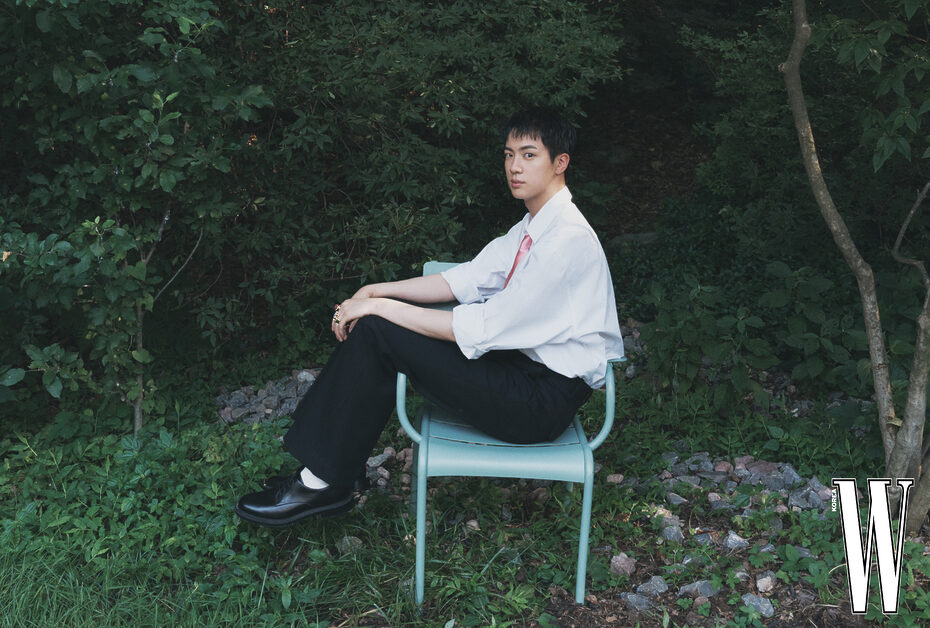 BTS's Jin Is Super Hot In 50+ Brand New Photos For W Korea - Koreaboo