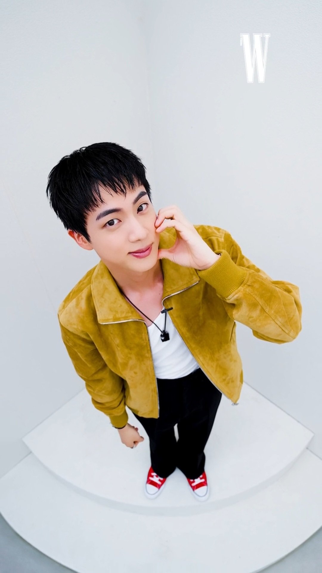 BTS's Jin Is Super Hot In 50+ Brand New Photos For W Korea - Koreaboo