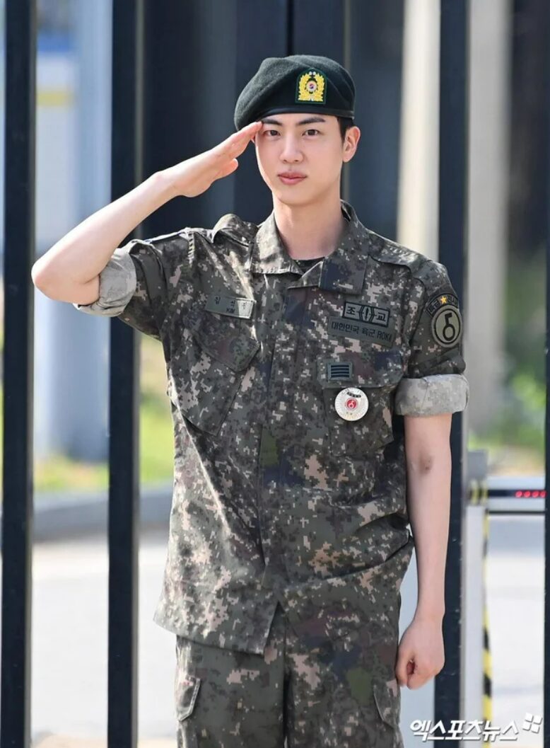 BTS Jin Earned His "Ace" Title In The Military By Passing These ...