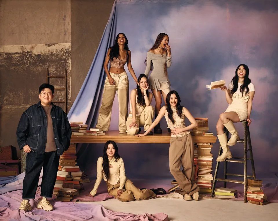 HYBE Founder Bang Si Hyuk's New Photo With KATSEYE Sparks Major Criticism - Koreaboo