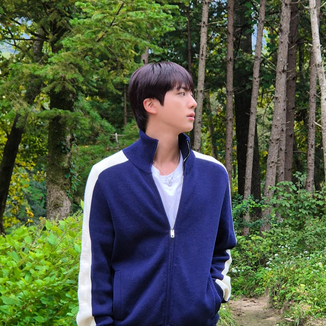 BTS's Jin Reveals His New Official Shoulder Measurements - Koreaboo