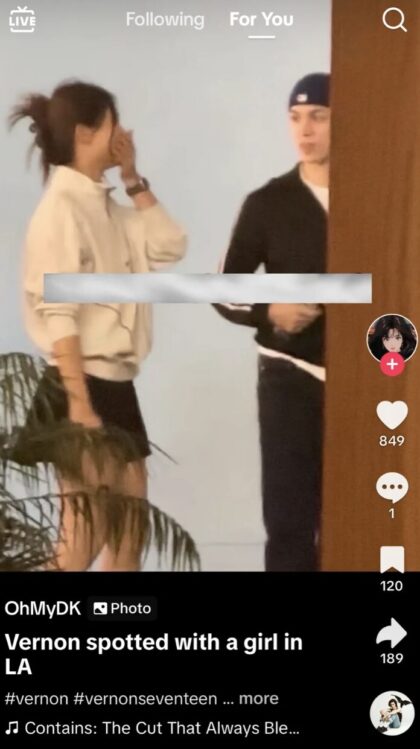 SEVENTEEN Vernon's Dating Rumors Circulate, But Netizens Only Notice ...