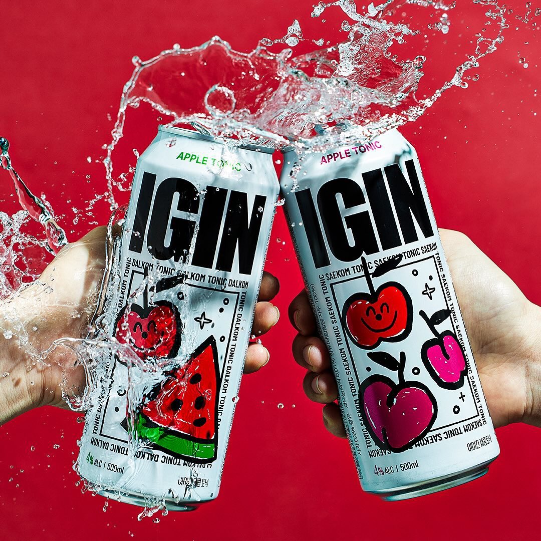BTS's Jin Unveils His New Alcohol Brand "IGIN" - Koreaboo