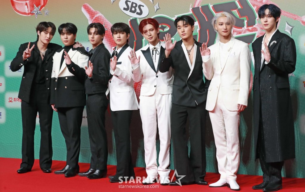 WATCH: All Male K-Pop Groups And Artists At The “2024 SBS Gayo Daejeon” Red Carpet - Koreaboo