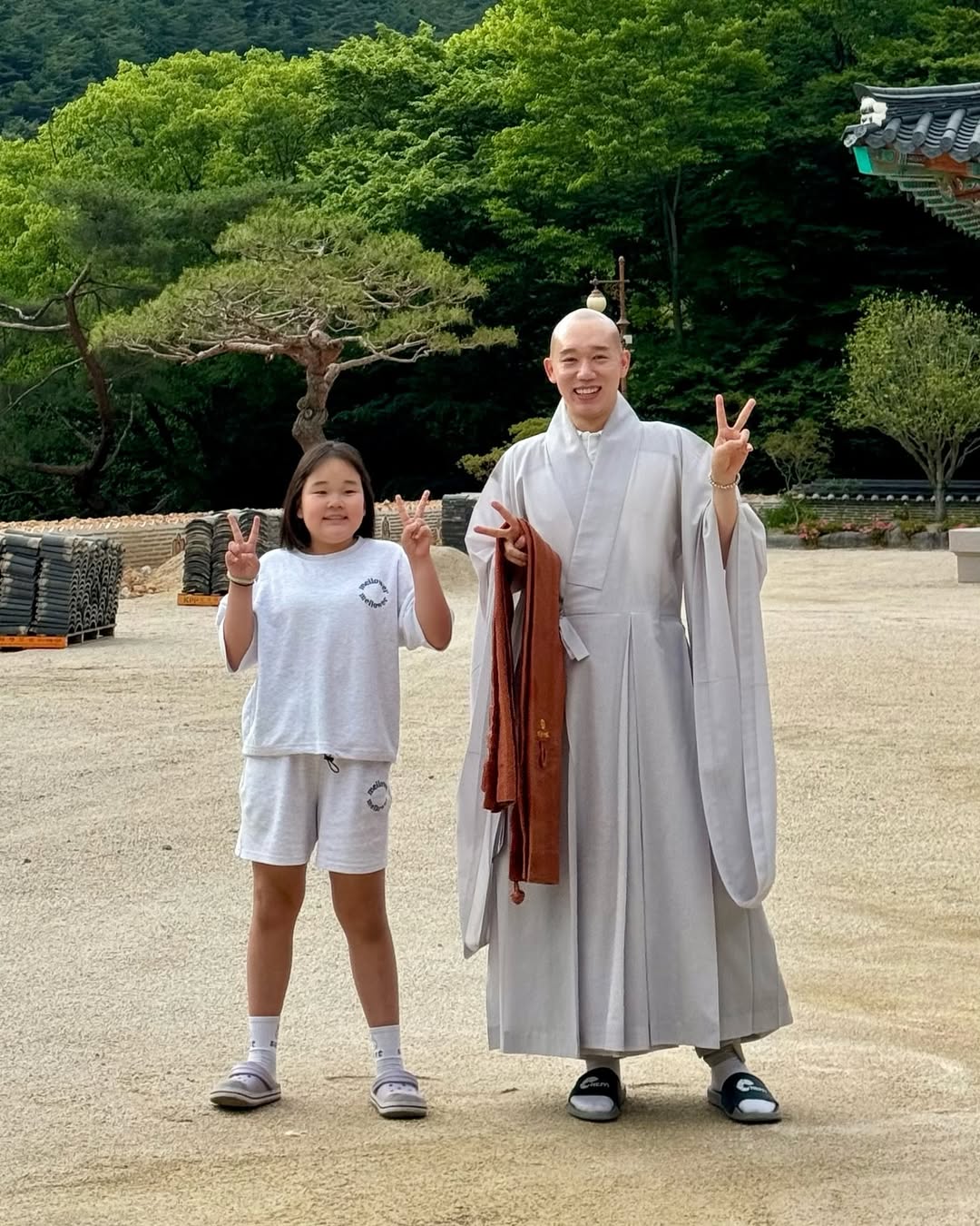 Buddhist Monk Goes Viral For "Flower Boy" Visuals - Koreaboo
