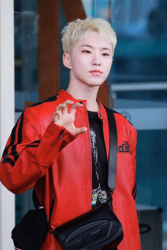 SEVENTEEN's Hoshi Goes Viral For His Reaction To An NSFW Outfit At Milan Fashion Week - Koreaboo