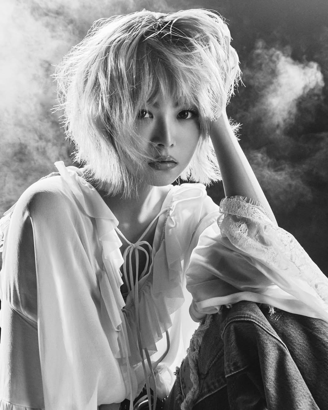 LE SSERAFIM's Eunchae Shocks Netizens With Bold Haircut - KPOP HIT