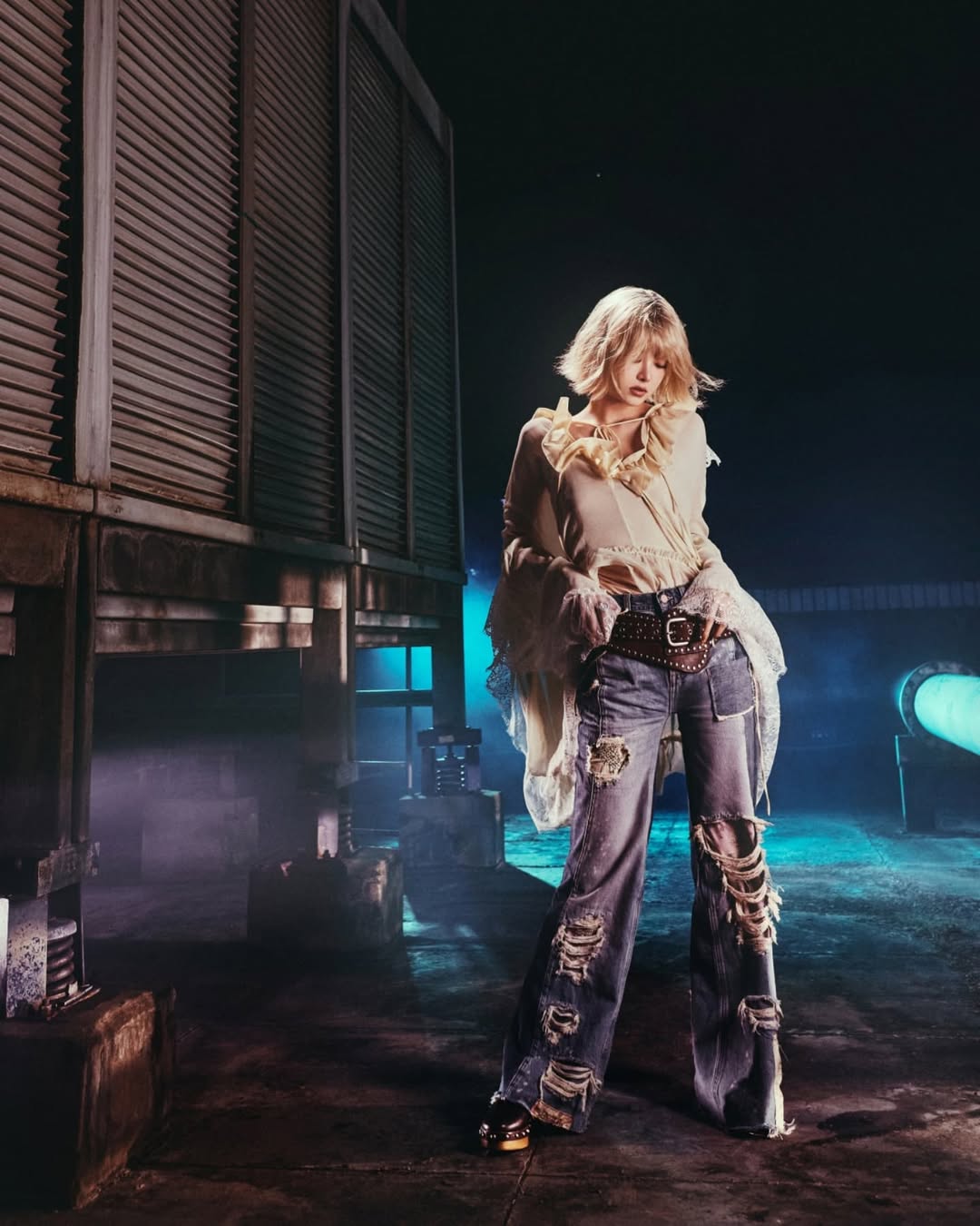 LE SSERAFIM's Eunchae Shocks Netizens With Bold Haircut - Koreaboo