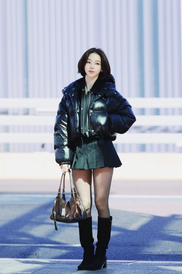 aespa’s Karina Sports New Hair On The Way To Milan - Koreaboo