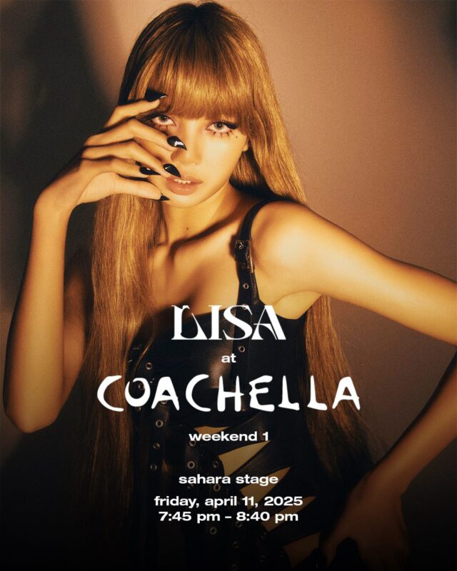 BLACKPINK's Lisa Sings At "Coachella 2025," Settles Past Lip-Sync ...