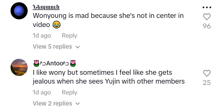 Viral Video Sparks Accusations Of IVE's Wonyoung Being Jealous Of Yujin ...