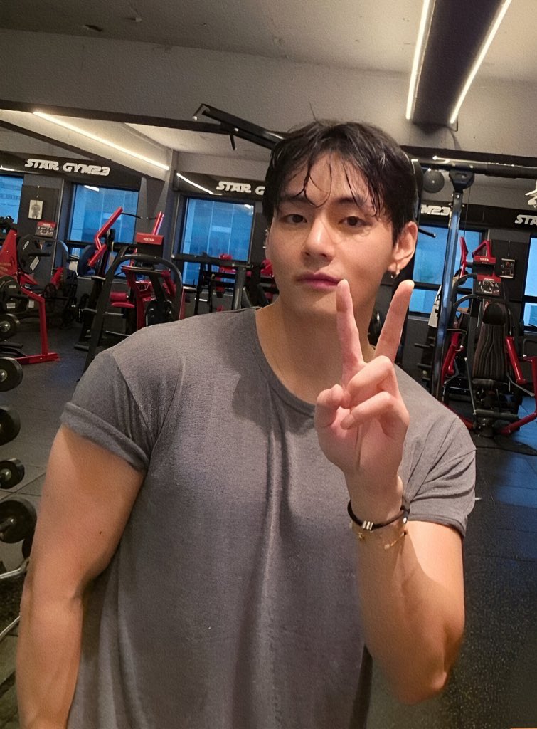BTS's V Breaks The Internet With Huge Muscles In New Photos - Koreaboo