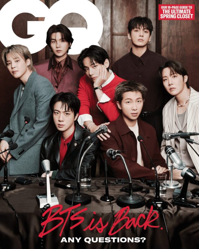 BTS's V Seemingly Condemns "GQ Magazine" For Excluding Him In "Shady ...