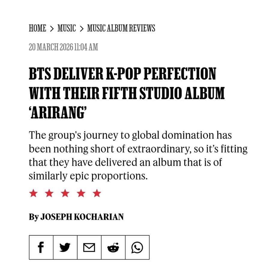 First BTS "Arirang" Album Ratings Spark Massive Controversy - Koreaboo